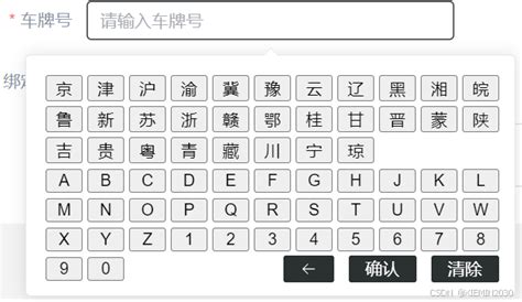 Vue Element Plus车牌号选择组件vue 车牌组件 Csdn博客 Vue Element Plus车牌号选择组件vue 车牌组件 Csdn博客