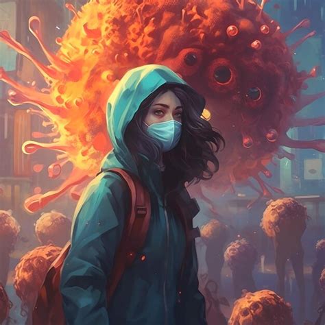 Premium Ai Image Photograph Displaying A Virus