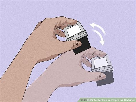How To Replace An Empty Ink Cartridge Steps With Pictures
