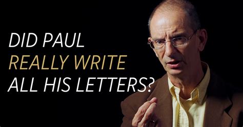 Did Paul Really Write All His Letters — Southern Equip
