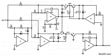 Truermsdetector Amplifiercircuit Circuit Diagram