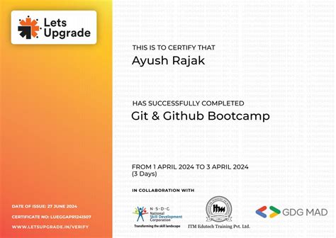 Ayush Rajak On Linkedin Git Github Bootcamp Continuouslearning