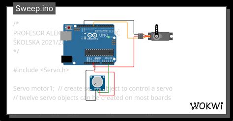 Potenciometar I Servo Motor Wokwi Esp32 Stm32 Arduino Simulator Potenciometar I Servo Motor Wokwi Esp32 Stm32 Arduino Simulator