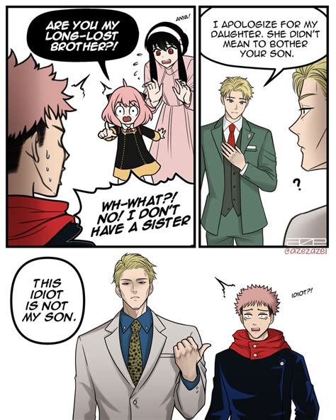 Yor Briar Anya Twilight Itadori Yuuji And Nanami Kento Jujutsu