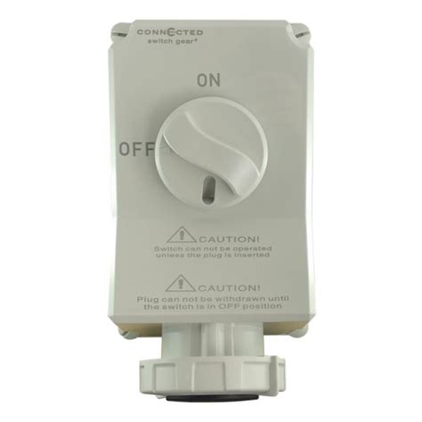63a Switched Socket Outlet 5 Pin 500v Ip67 Cee Form