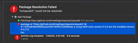 Swift Tools Version Error Using Spm · Issue 5 · Invadingoctopus
