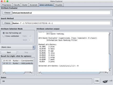 How To Perform Feature Selection With Machine Learning Data In Weka