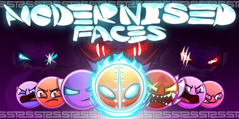 Github Susurssmodernised Faces Pack Started Out As A Fun Redraw Of