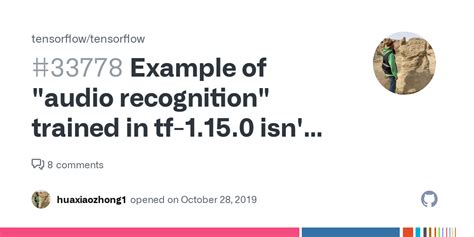 Example Of Audio Recognition Trained In Tf 1150 Isnt Able To Recognize Sound Yes On