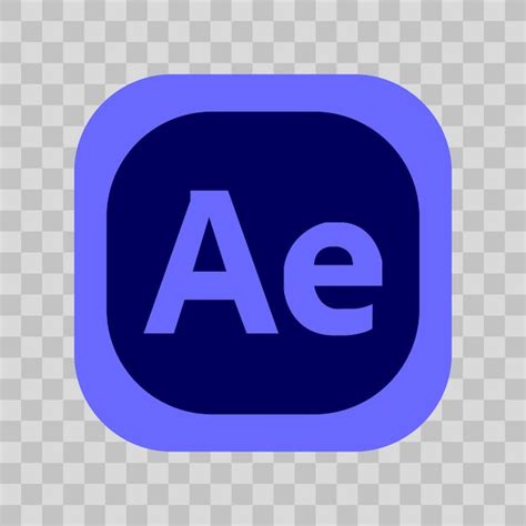 Premium Vector Adobe After Effects Software Icon