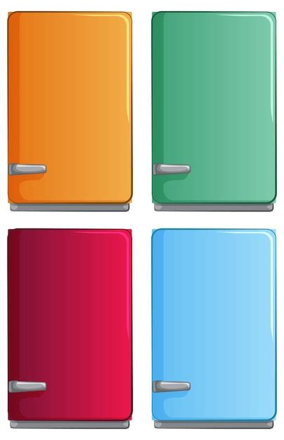Free Vector Colorful Vector File Folders Set