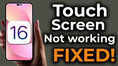How To Fix Touch Screen Not Working After IOS Update Apple Info YouTube