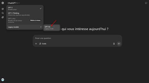 GPT vous déçoit Voici comment retrouver GPT o dans ChatGPT