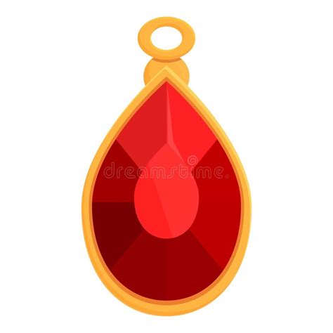 Red Ruby Icon Cartoon Vector T Sale Shop Stock Vector Illustration Of Retail Icon 303219067