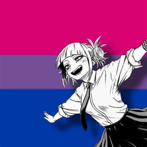 Toga Bi Icon Anime Lgbt Pride Art Cute Cartoon Drawings