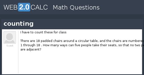 View Question Counting