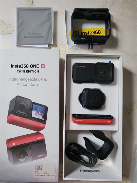 Insta360 One R Twin Edition Photography Cameras On Carousell