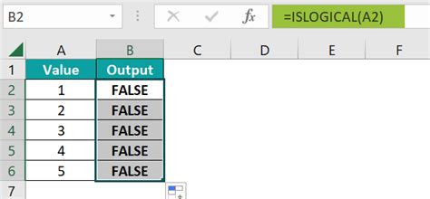 Islogical Excel Function Formula Example How To Use