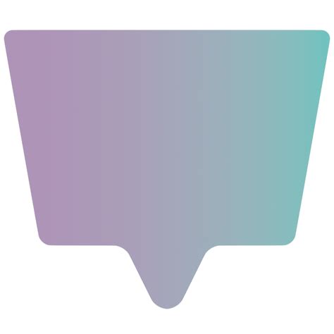 Speech Bubble With Gradient Color 3d Illustration 10794663 Png