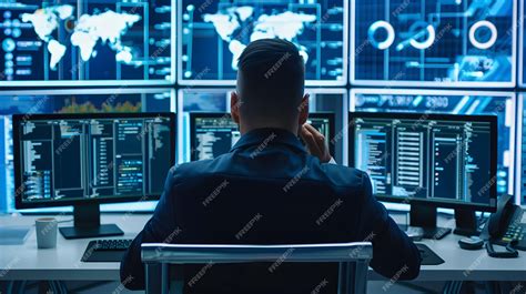 Premium Photo Cyber Security Protection Firewall Interface Concept