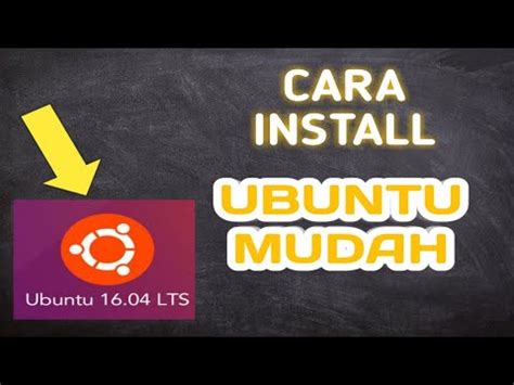 Tutorial Cara Menginstall Ubuntu Di Virtual Box YouTube