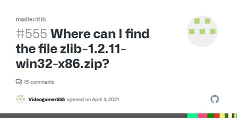 Where Can I Find The File Zlib 1211 Win32 X86zip · Issue 555