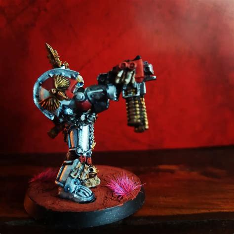 My Old School Chaplain In Terminator Armour I Found This Last Month