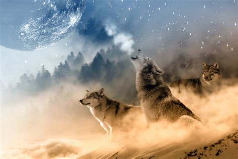 [100 ] Wolf Desktop Wallpapers