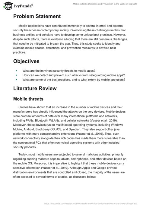 Mobile Attacks Detection And Prevention In The Wake Of Big Data 5139