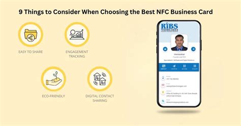 9 Things To Consider When Choosing The Best Nfc Business Card Solution By Ribstech Jul 2023