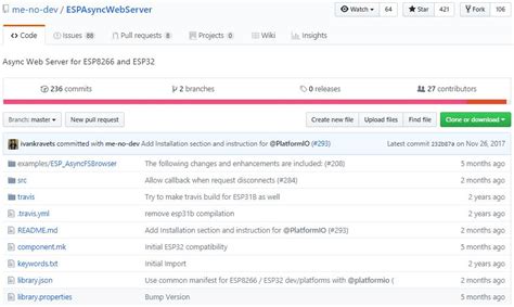 Blog Of Wei Hsiung Huang Esp32 Arduino Webserver Libraries Overview