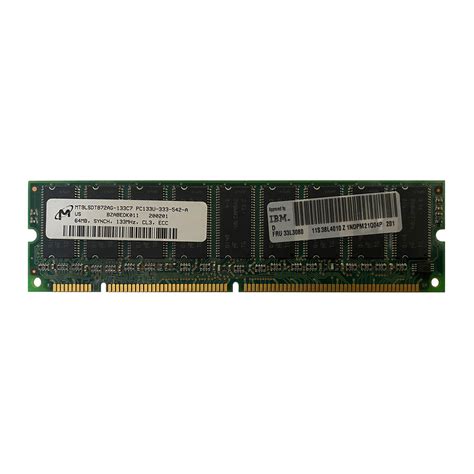 Ibm 33l3080 64mb Pc 133 Ddr Memory Module Serverworlds
