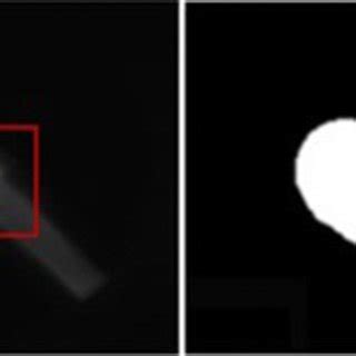 Steps In Image Processing Algorithm A Filtered Image I B Area Of