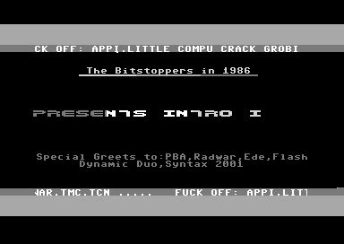 CSDb Intro By Bitstoppers CSDb Intro By Bitstoppers