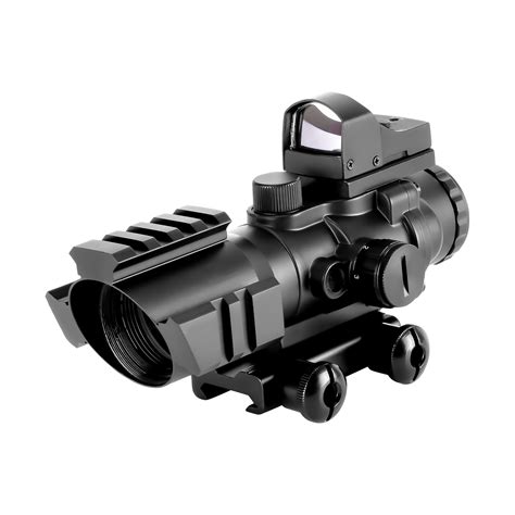 Tactical Hunting 4x32 Acog Scope Illuminated Optics Telescopic Sight