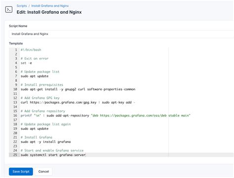 how to automate grafana installation with nginx — cloudray