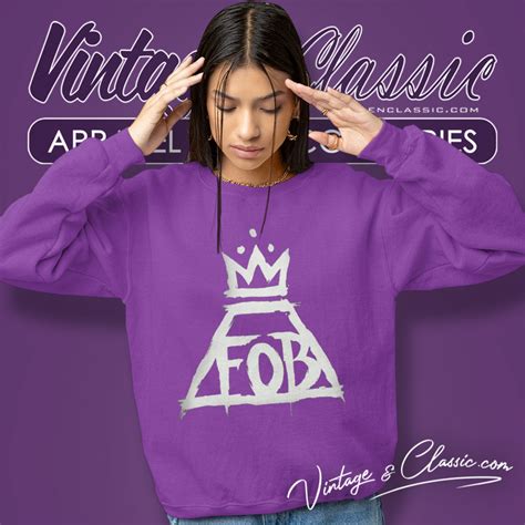 Fall Out Boy Crown Logo Shirt Vintagenclassic Tee Fall Out Boy Crown Logo Shirt Vintagenclassic Tee