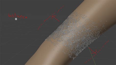 How Can I Set An Offset Between The Emitter Object And The Particle Object Particles And