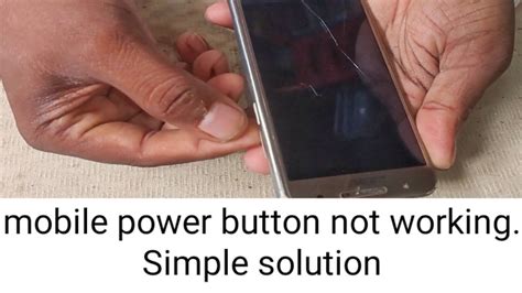 mobile power button not working youtube