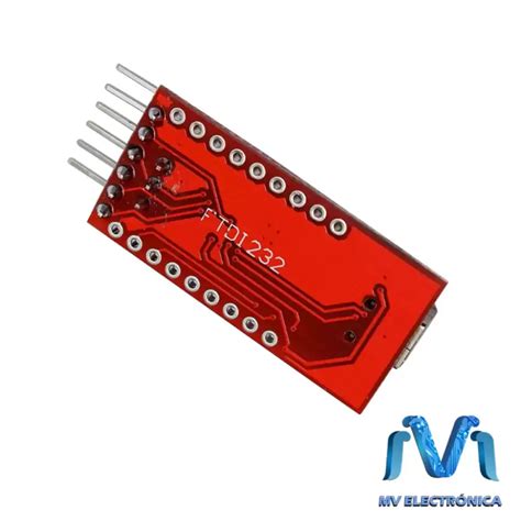Modulo Convertidor Micro Usb A Serial Ttl Ftdi Ft Rl V V