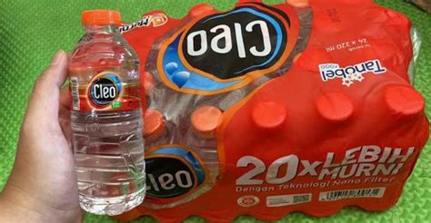 Air Mineral Cleo 220ml Isi 1 Krat Lazada Indonesia