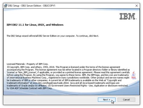 Install Db2