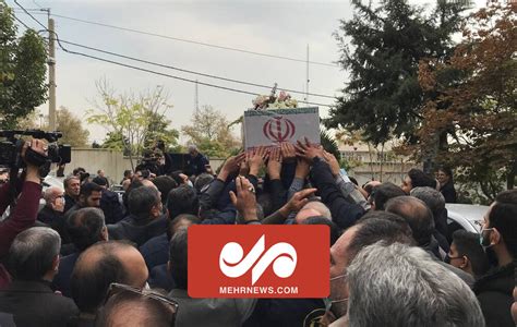 مراسم تشییع شهید معصومی از شهدای حادثه حرم شاهچراغ علیه‌السلام