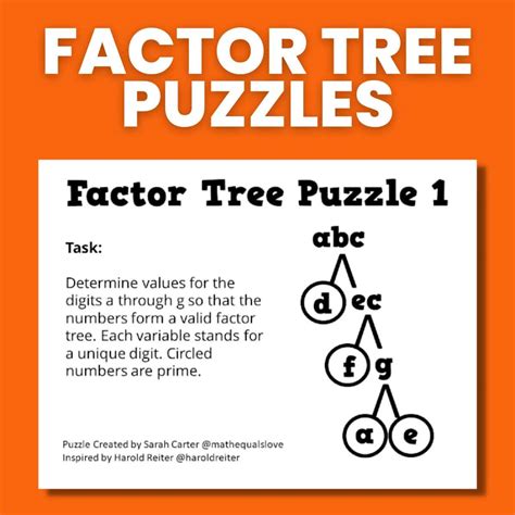 Factor Tree
