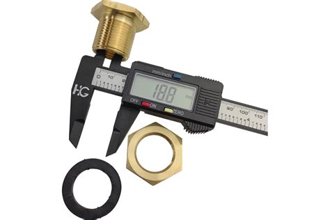 Штуцер для врезки в бочку 1 2 ВР х 3 4 НР Hg 1896219 выгодная цена отзывы характеристики