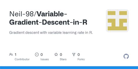 Github Neil 98 Variable Gradient Descent In R Gradient Descent With