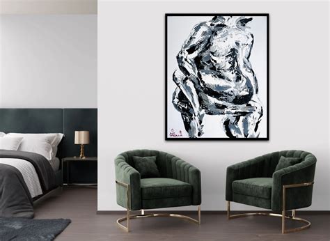 The Nude The Modern Naked Embrace The Nude — Andi Theokle Art