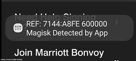 Marriott Android App Error Message “magisk Detected By App” Loyaltylobby
