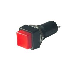 Mm Square Push Button Switch Red