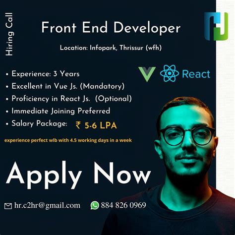 Keralajobs Vuejsdeveloper Vuejs Indianjobs Frontenddevelopers Connect2hr
